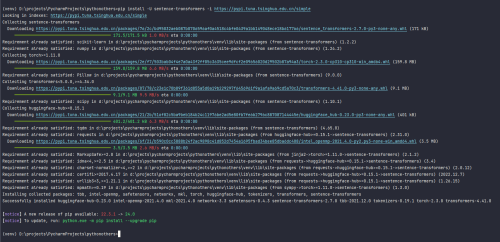 SentenceTransformer的安装及简单使用教程 - 论剑阁-崔圣杰博客